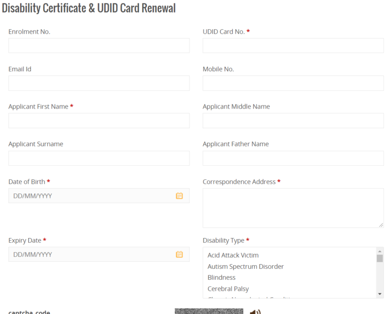 Unique Disability ID – UDID Card Registration, Status & Download ...