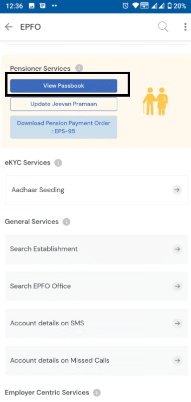 Download EPFO Pension Passbook & Statement Online at Umang App ...