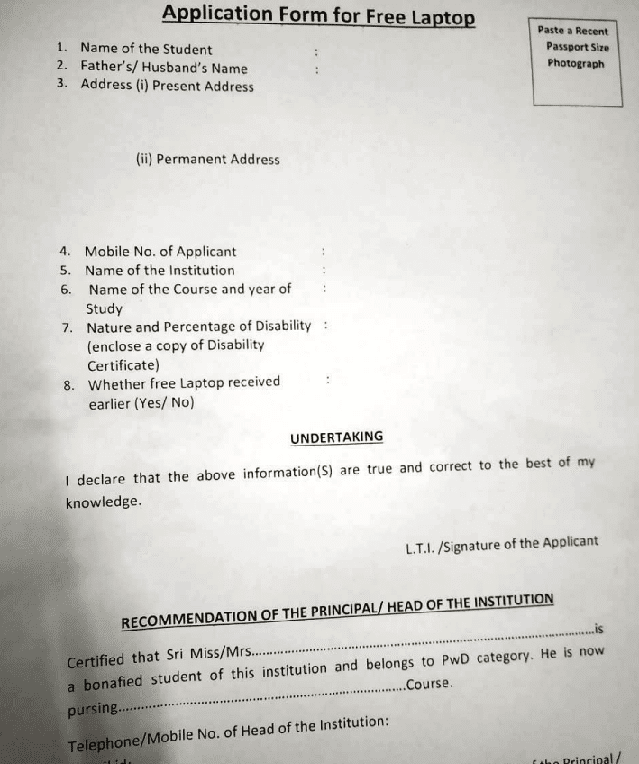 Odisha Free Laptop Distribution Scheme 2025 Apply Online Form at ssepd ...