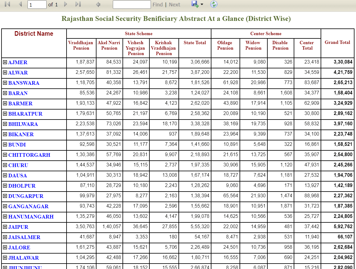 Rajasthan Viklang Pension Yojana 2025 Form, List & PPO Status at rajssp ...