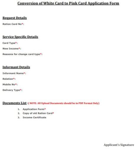 AP Ration Card Application Forms 2025 Download PDF at ap.meeseva.gov.in