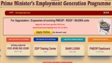 PMEGP Scheme 2025 Online Registration Form