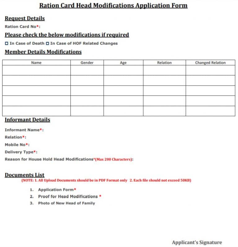 AP Ration Card Application Forms PDF 2025 - Download from ap.meeseva ...
