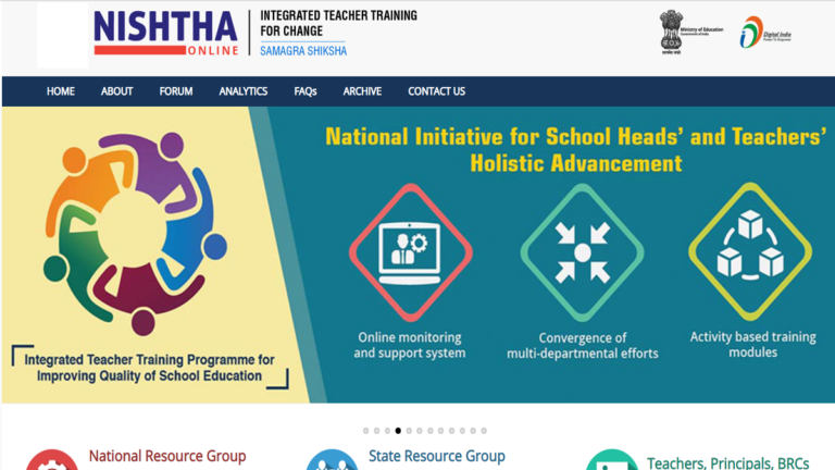 NISHTHA Teachers Training Program 2025 Online Registration at ncert ...