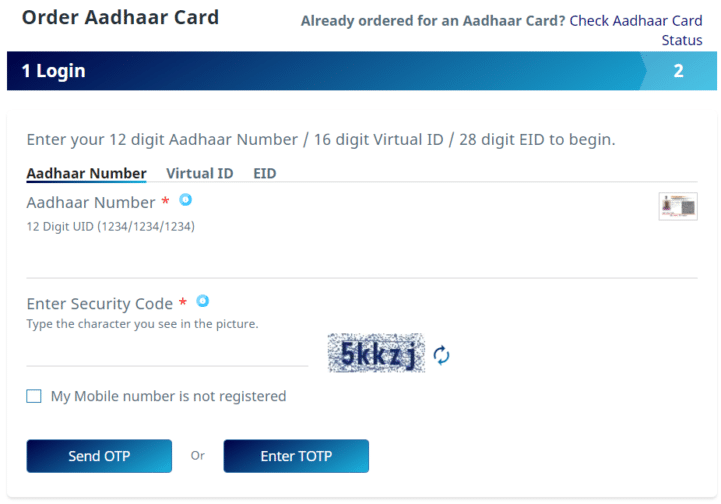 [Rs. 50] Order Aadhaar PVC Card Online at resident.uidai.gov.in - Get ...