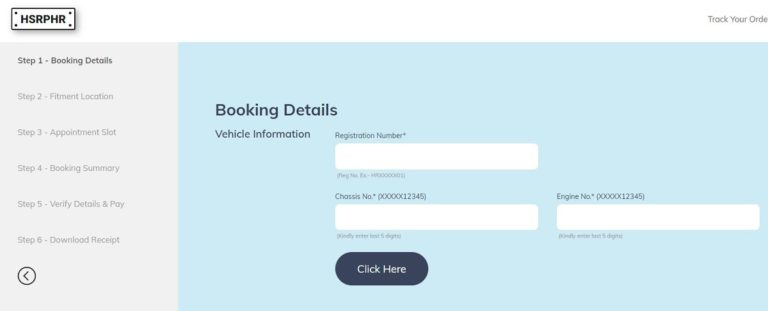 [Apply] HSRP Haryana Online Registration - Book HSRP HR at hsrphr.com ...