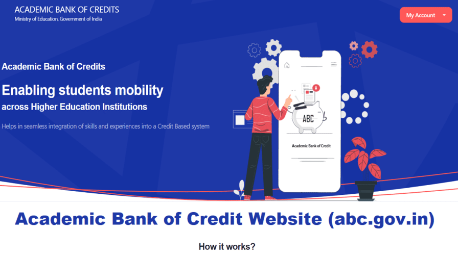Academic Bank of Credit Website at abc.gov.in | Student Registration ...
