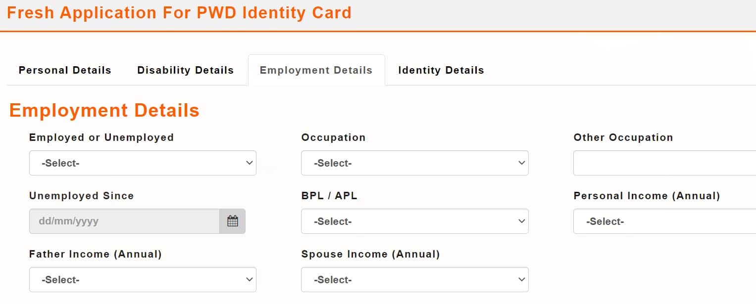 Apply Online for Odisha PWD ID Card | Person With Disability Identity ...