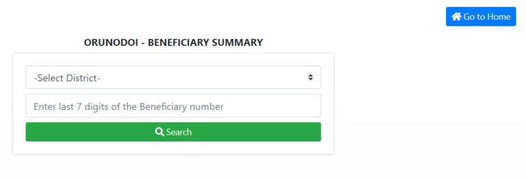 Assam Orunodoi Scheme 2025 Application Form, Status, List