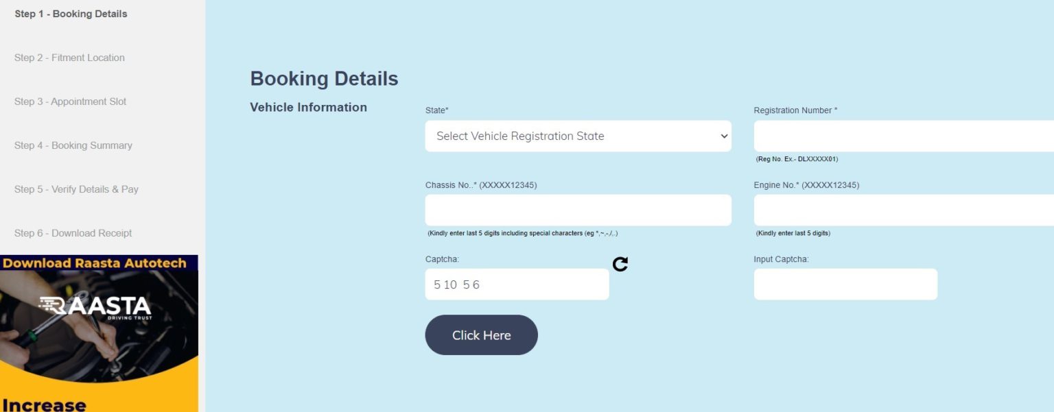 [Apply Online] HSRP UP Online Registration - Book My HSRP UP
