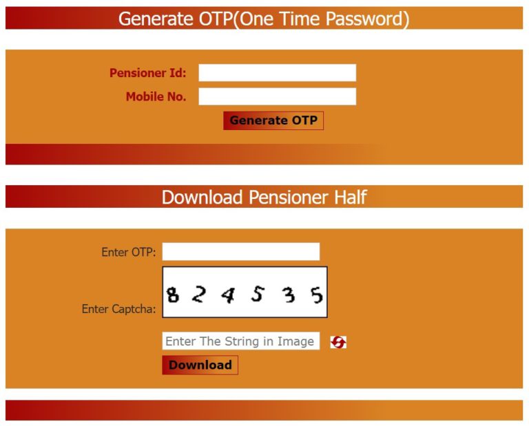 UP e-Pension Portal Login (epension.up.nic.in) | Pensioners Form ...