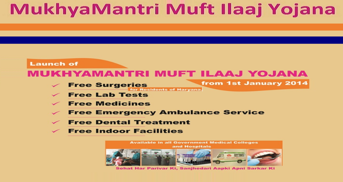 Mukhyamantri Muft Ilaj Yojana List of Free Surgeries, Medicines, Lab Tests